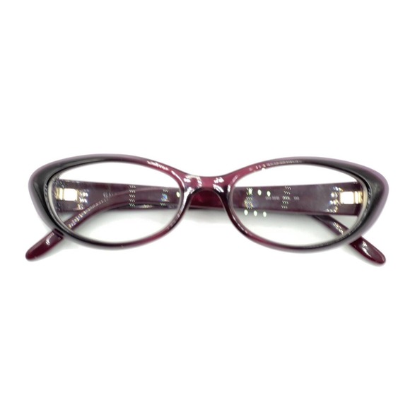 Gucci | Accessories | Gucci Gg 355 Wol Plum Purple Cat Eye Crystal ...